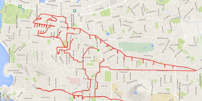 See the unique sketches of a GPS artist - Traveler's Edition