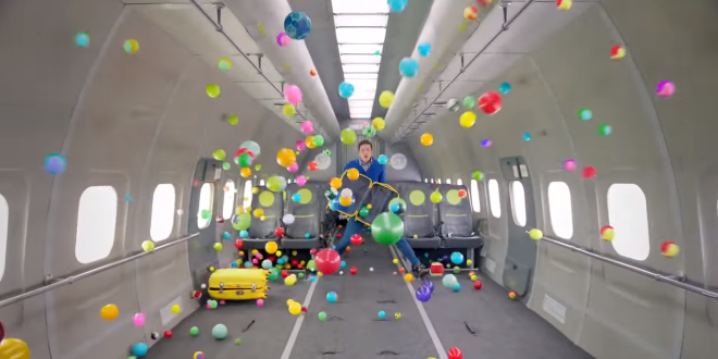 OK Go stages music video in zero gravity - Traveler's Edition