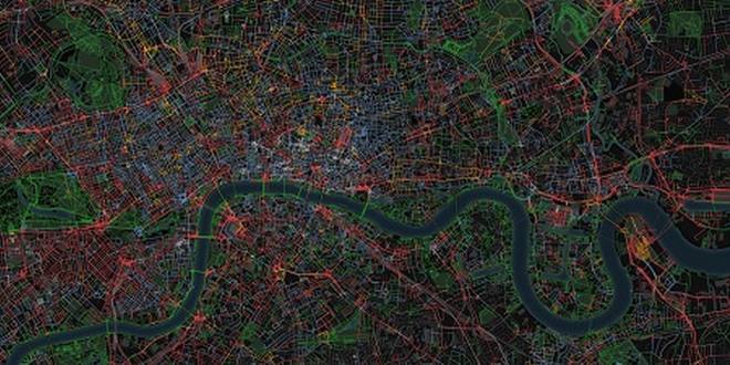 New interactive maps tells you what a city feels like - Traveler's Edition