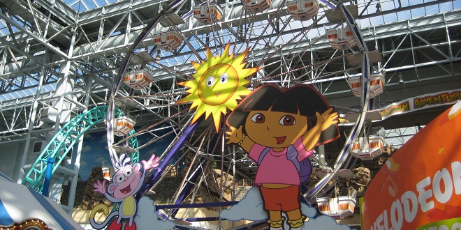Nickelodeon set to open the largest indoor theme park in America ...